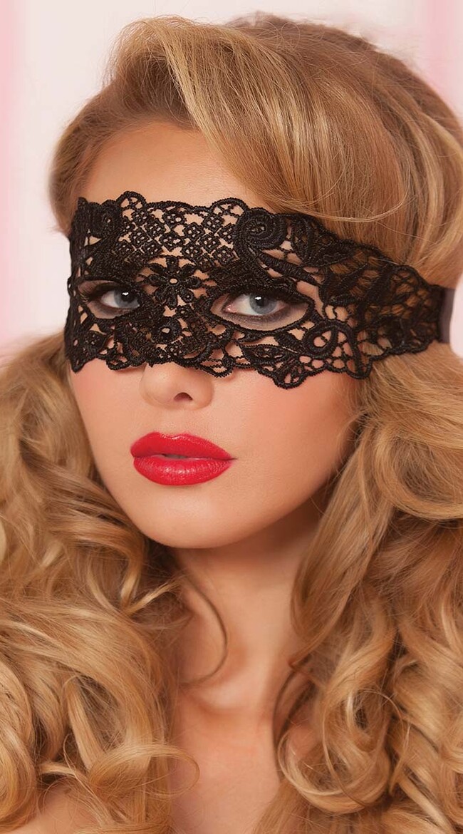 Lace & Silk Eyemasks by BEDTIME FLIRT