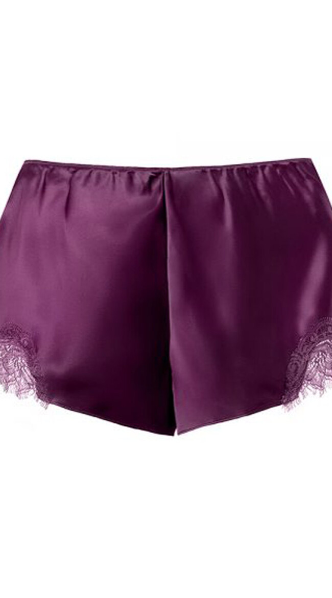 French Knickers | Silk & Lace Knickers | BEDTIME FLIRT
